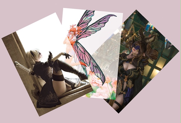 【C103新作】ポストカードセット【2B・FF14・グラブル】 - megaromaniac - BOOTH