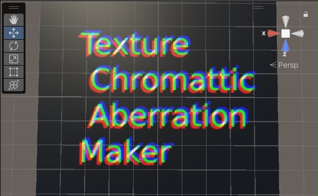 テクスチャ色ずれ化 Unity拡張 Texture Chromatic Aberration Maker - camegone's Goods ...