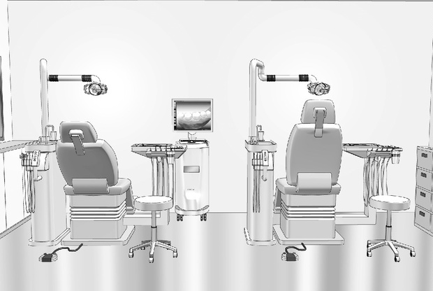 漫画背景 歯医者04 - alumin2 - BOOTH