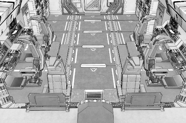 漫画背景 コクピット05 - alumin2 - BOOTH