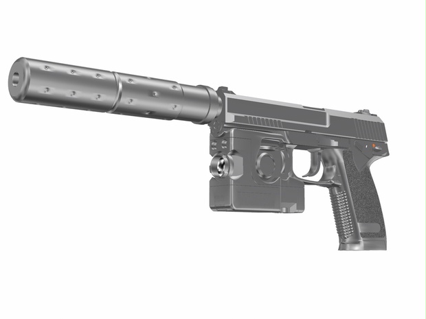 3Dモデル SOCOM Mk.23 - alumin2 - BOOTH