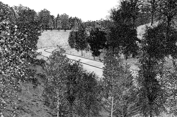 漫画背景 山道02 - alumin2 - BOOTH