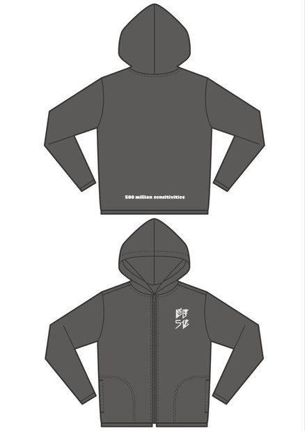 感度5億オフィシャルパーカー - 500ms - BOOTH