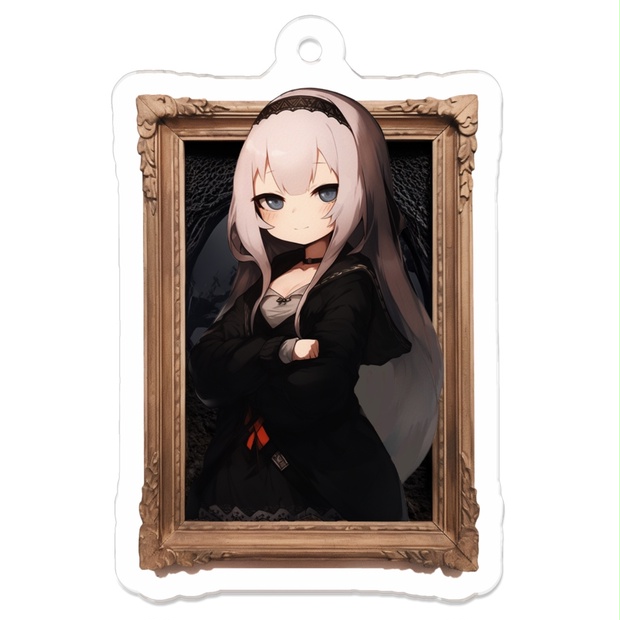 アクリルキーホルダー（モナリザ姐さん） - 不思議な物語 Original goods - BOOTH