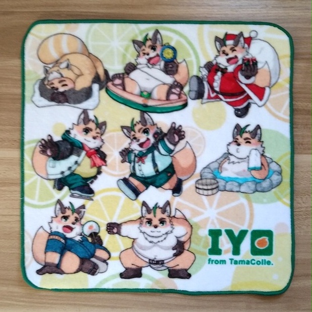 魂これミニタオル＜伊予：整列ver.＞ - mijinko-box - BOOTH