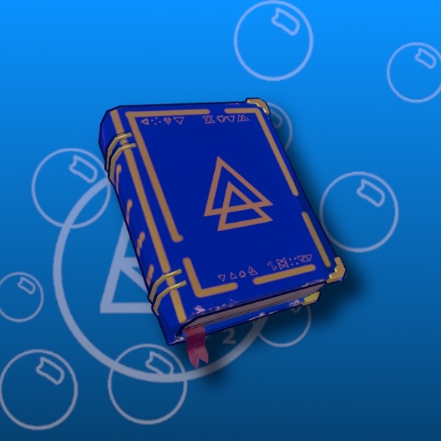 Free Magic Book Prefab - mobubbler - BOOTH