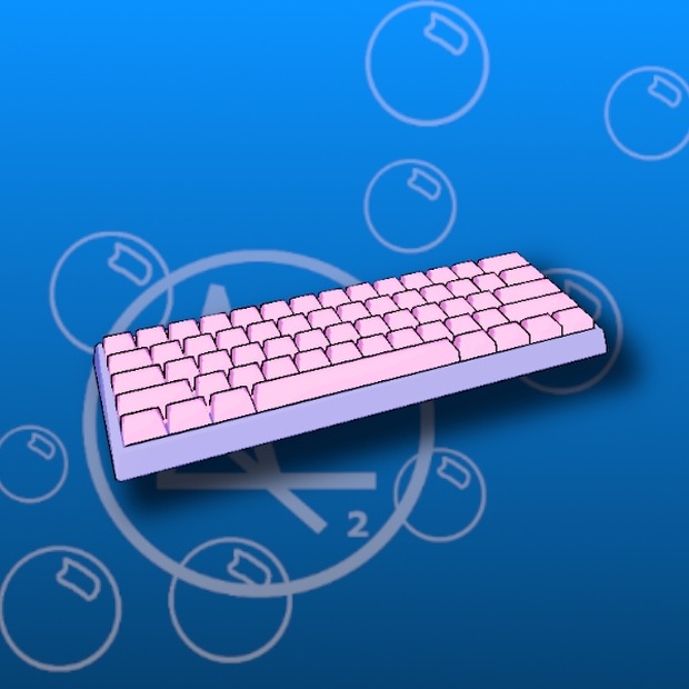 Free Stylized Keyboard Prefab - mobubbler - BOOTH