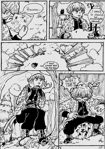 Zenitsu Comic. - lillyartwork - BOOTH