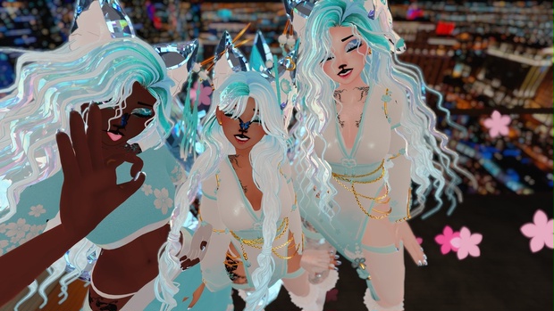 Krystzal The Crystal Kitsune (QUEST/PC) DPS - bubblebunny - BOOTH