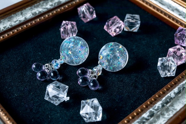 ゆめいろまんまるピアス - Rin Rin - BOOTH