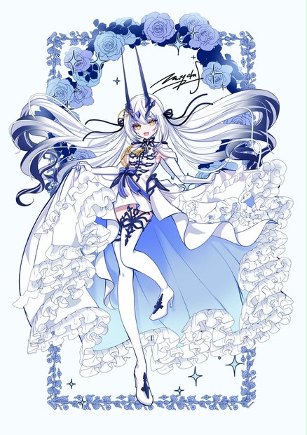 夏コミC106 ビッグアクリルスタンド 10周年ver - フジの花束(miyaka) - BOOTH