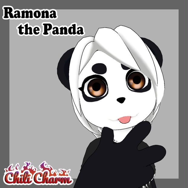 Ramona the Panda - Base Model - chilicharm - BOOTH