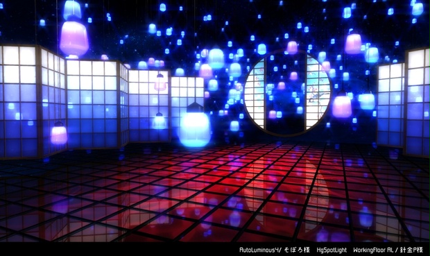 【無料MMD】ランプステージ - タマと月 ( 旧 Ai_3D素材 ) - BOOTH