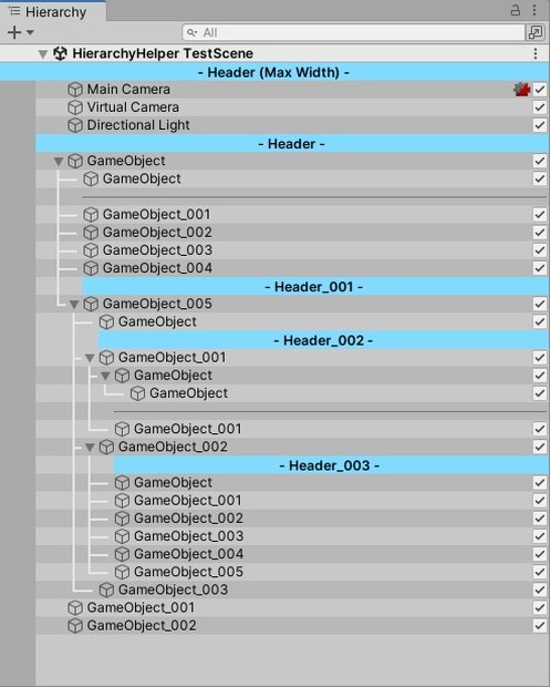 【無料】UnityHierarchyHelper - ピノまっちゃ Presents - BOOTH