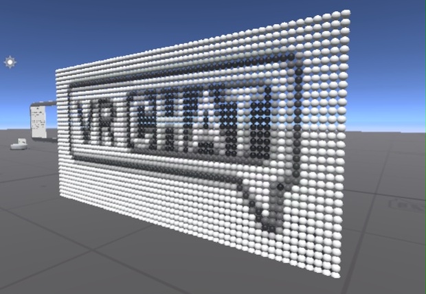 【VRChat】無料配布 画像→オブジェクトマッピング - River - BOOTH