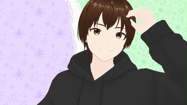 Premade VROID Male #1 - Nyandere Designs - BOOTH