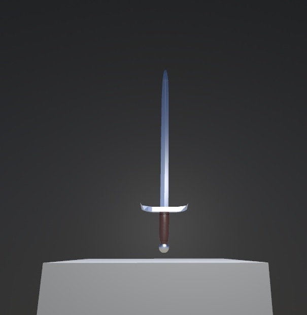 German Longsword Free Sword for VRChat/Unity - nomits3d - BOOTH
