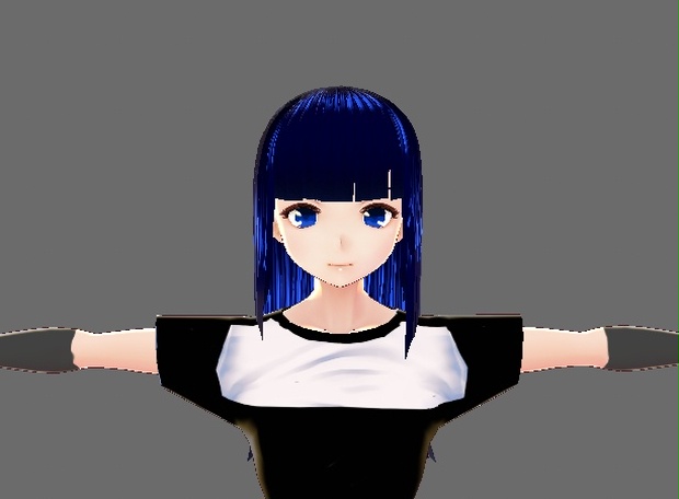 Fully Made Vroid 3D Model - ashii3d - BOOTH