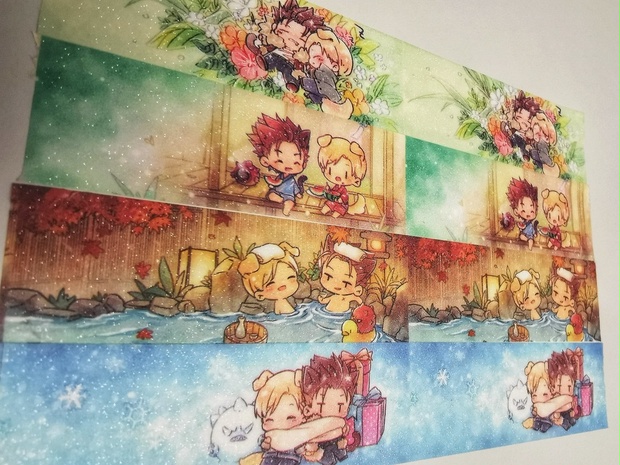光組マスキングテープセット～四季～ - Walzenspieluhr - BOOTH