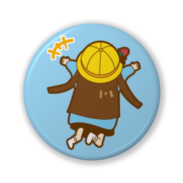 ましゅまろまなち ぴょんぴょん缶バッジ - まなちのおみせ - BOOTH