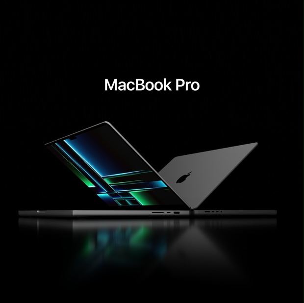 M2 Max Macbook Pro 16-inch model【blender】 - peanut3d - BOOTH