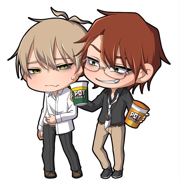 【SCP財団】限界グラス＆限界ブライトアクリルキーホルダー - ゆっくりまほろ - BOOTH