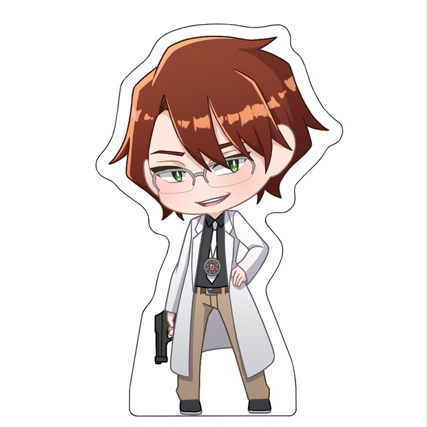 【SCP財団】ブライト博士アクリルスタンド - ゆっくりまほろ - BOOTH