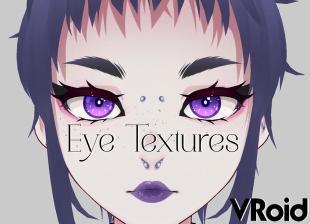 VRoid Eye Texture Set Vol 2 - acidicdollz - BOOTH