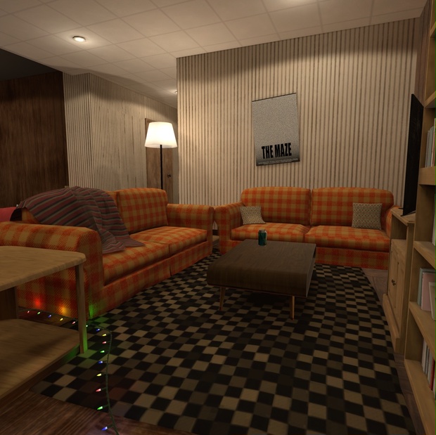 VRChat World My Parent's Basement Small Room [Udon] - spookyghostboo ...