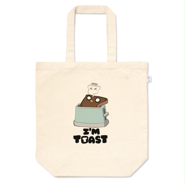 I'm Toast Tote Bag - superbellyjelly - BOOTH