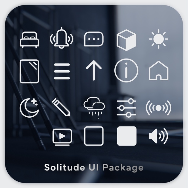 【無料】VRChat向けUI集＋スイッチ - Solitude - BOOTH