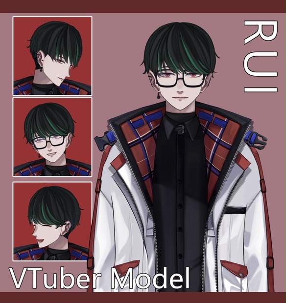 【Live2dモデル】 RUI VTubeStudio用モデル - URei_shop - BOOTH