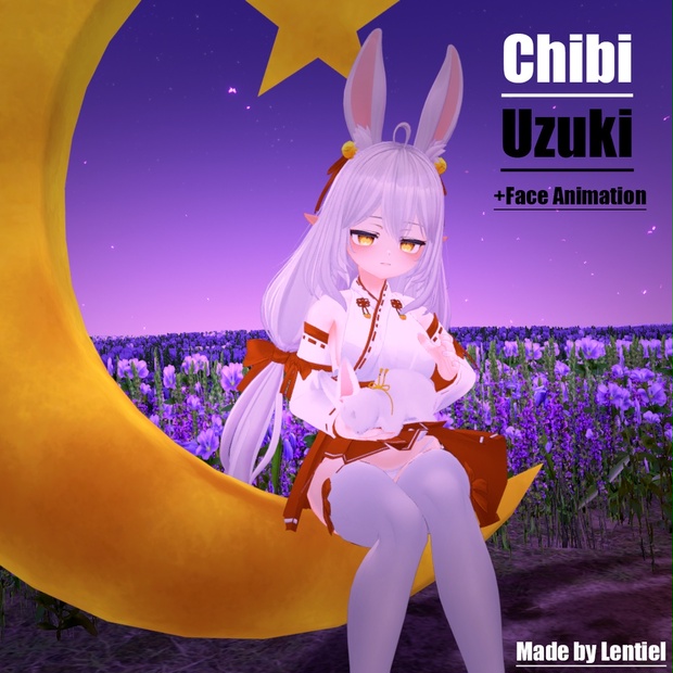 [無料 / FREE] Uzuki Chibi + Face Animation - TL_Shop - BOOTH