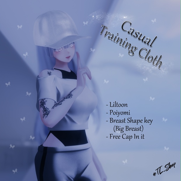 Casual Training Cloth For Shinra / Shinra用カジュアルトレーニング生地です - TL_Shop - BOOTH