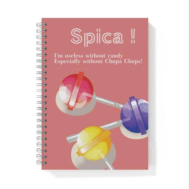 スイーツモチーフノート - Spica! - BOOTH