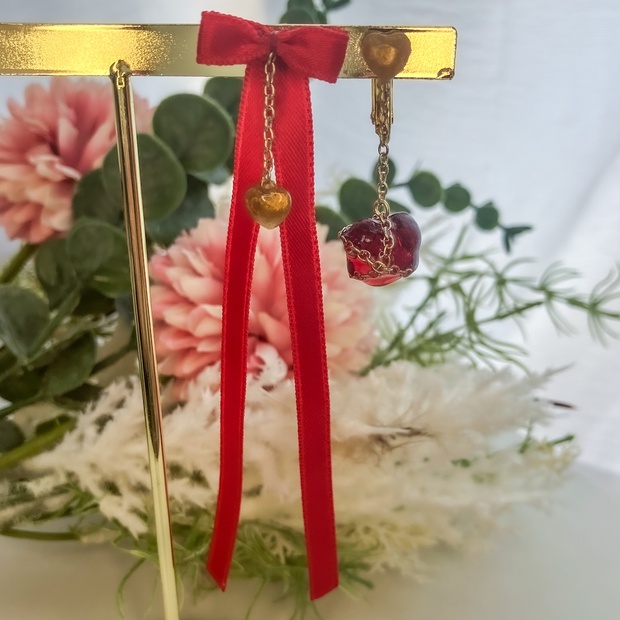 デレマス 佐久間まゆ 恋愛シンドロームイメージイヤリング - Larme d'eau(ラルム ドー) - BOOTH