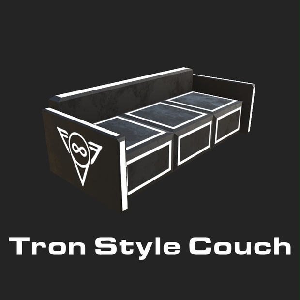 Tron inspired couch - 4liceD - BOOTH