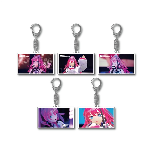 MEDA ライブフォトキーホルダー(ランダム全5種) - RK Music Official Shop - BOOTH