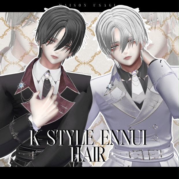 [ Hair ] K-Style Ennui Hair - maisonusagi - BOOTH