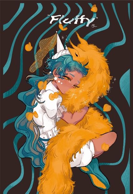 きらきらポストカード[Fluffy] - からっぽてむ - BOOTH