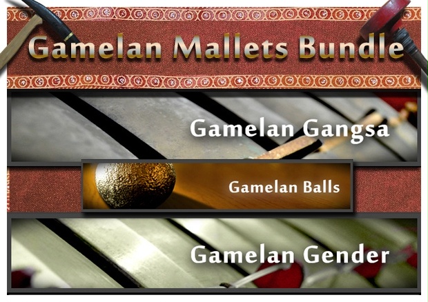 ガムラン2種音源セット Gamelan Mallets Bundle for KONTAKT (限定特典あり) - LEGATONE - BOOTH