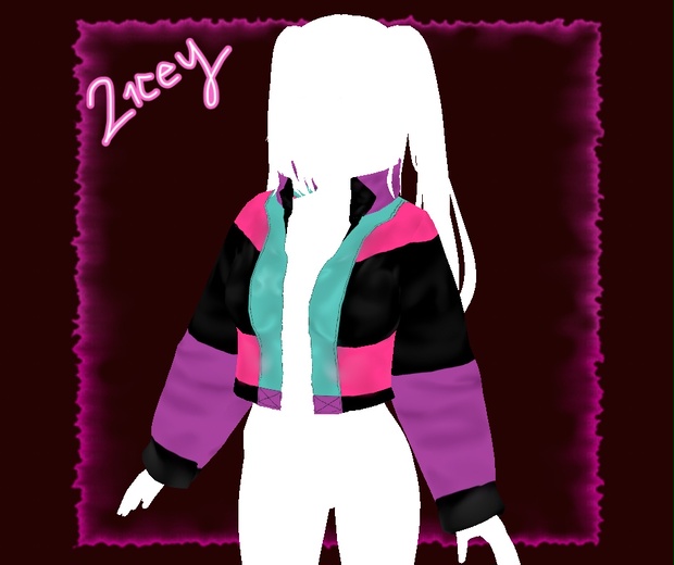 [ Vroid ] 80's Puffer jacket - 2icey - BOOTH
