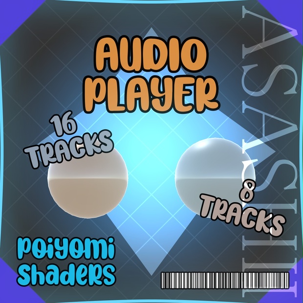 Music Player 🎶 [For VRChat avatars] - asashi - BOOTH