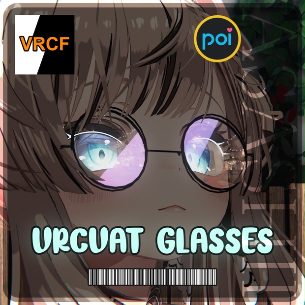 🕶️ VRChat glasses with real reflections 🪞 [Update: V2.1] - asashi - BOOTH
