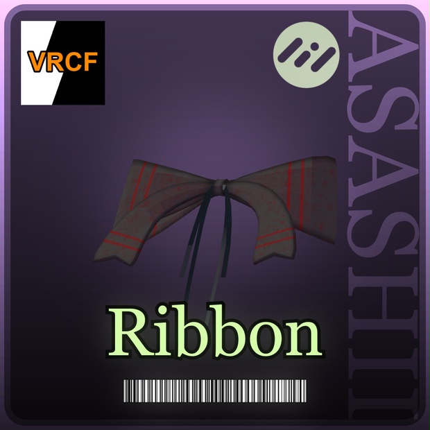 VRChat Hair Ribbon 🎀 - asashi - BOOTH