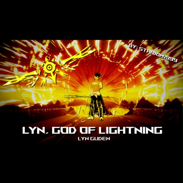 Lyn, God of Lightning (Lyn Guden) by Starkim1999 [VRChat Animation Avatar] - starkim1999 - BOOTH