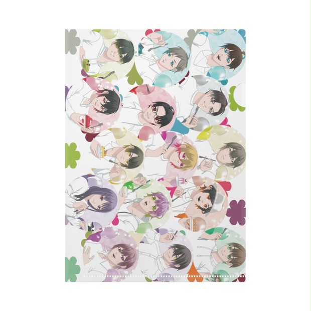 社畜がアイドル！？2023年バースデークリアファイル - La:mer - BOOTH