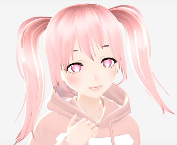 VRoid Pink Hair - yarinu - BOOTH