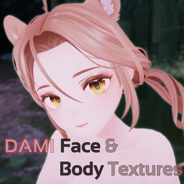 「ダミ」「DAMI」 Face Make-up&Body Textures+Matcap - Jinly - BOOTH