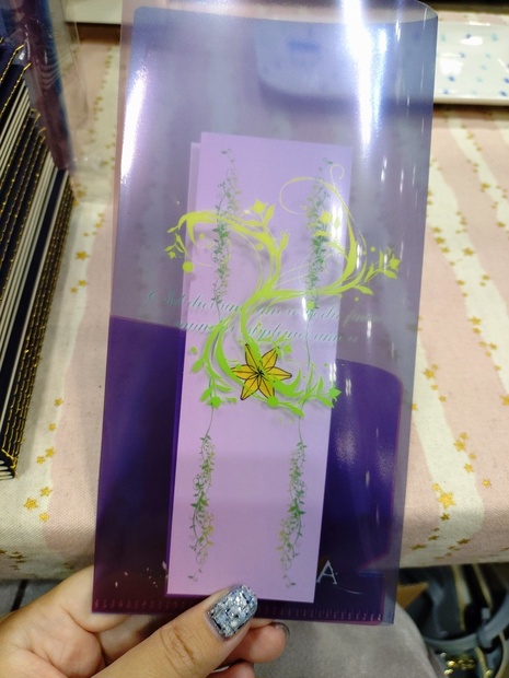 チケットホルダー＆ss付き栞2枚セット - いと紡ぎの星 - BOOTH